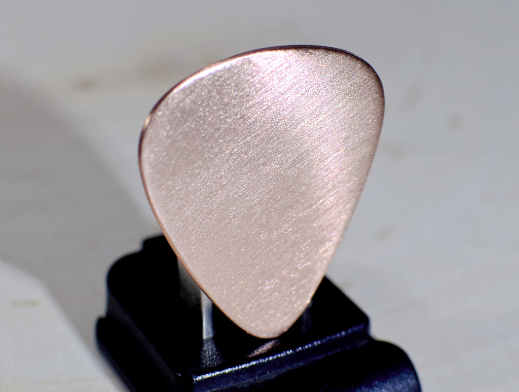 Guitar Pick Handmade from Copper and Ready for Your Personal Touches ...