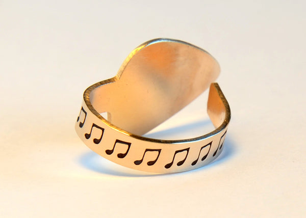 I pick you bronze thumb pick – custom and personalized finger and thum ...