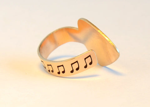 I pick you bronze thumb pick – custom and personalized finger and thum ...